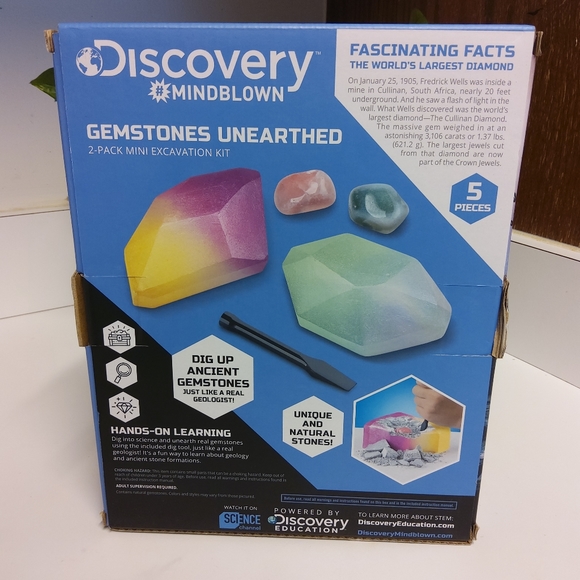 Discovery | Toys | Discovery Channel Mindblown Stem Gemstones Unearthed ...